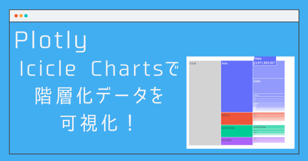 Plotly Icicle Charts で階層化データを可視化！ 描き方まとめ | AIリサーチコレクション