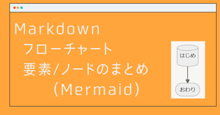Markdown で フローチャート 各要素(ノード)の形 の変え方 (Mermaid) | AIリサーチコレクション